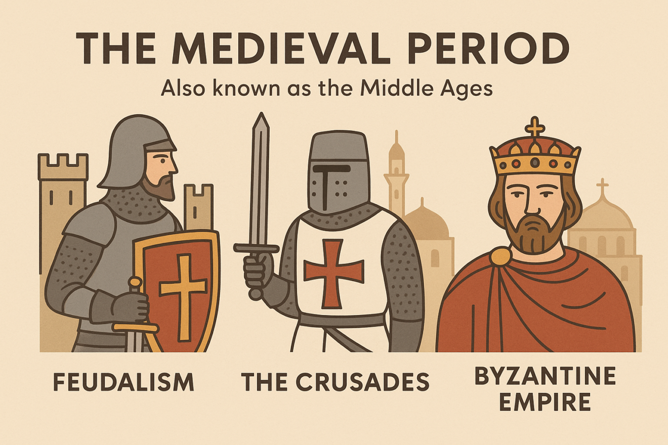 The Medieval World: Understanding Feudalism, Crusades, and the ...