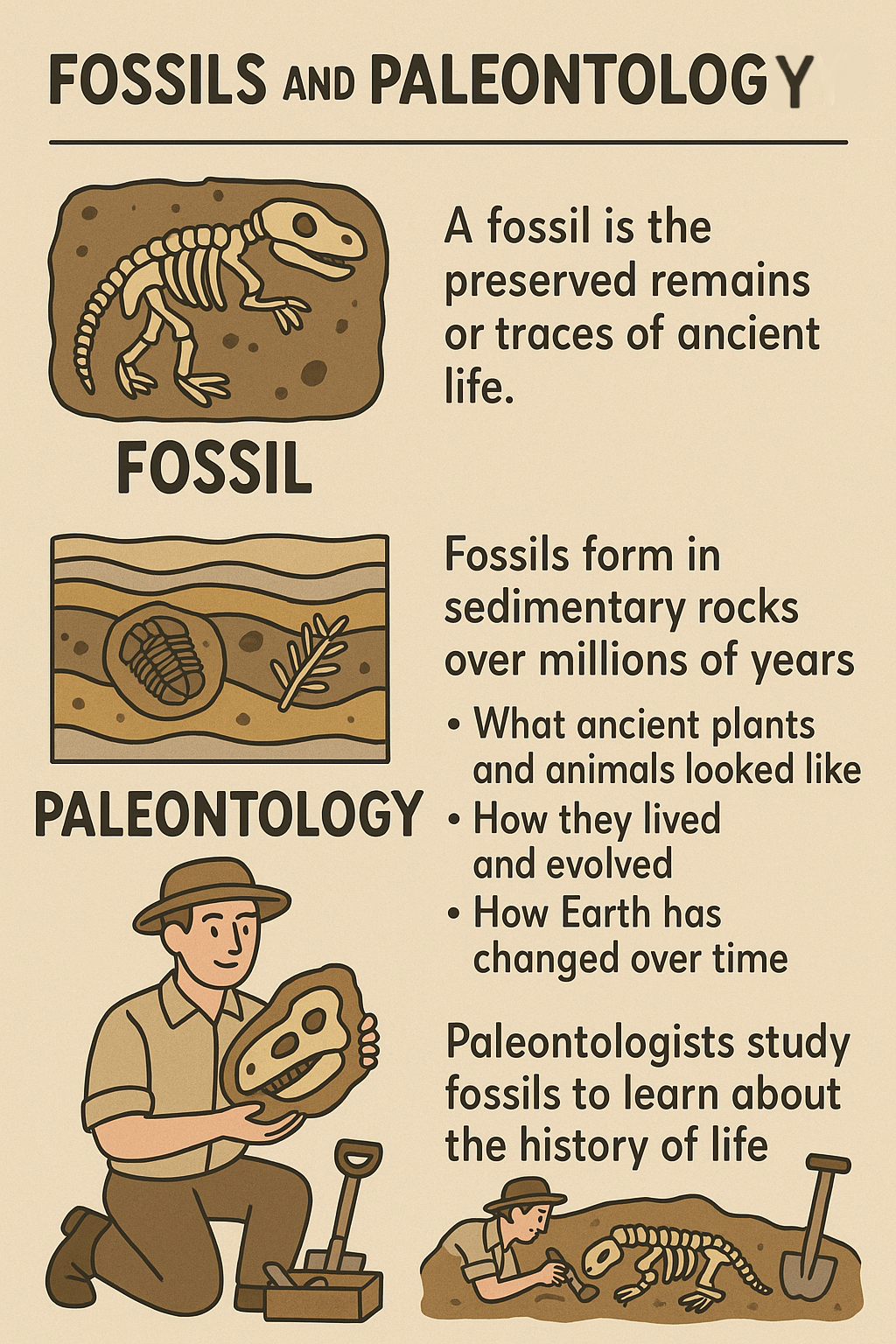 What Are Fossils? Learn the Science of Paleontology – Easy Engineering Hub